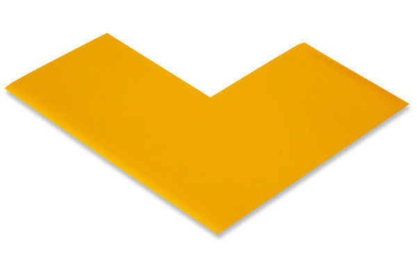 3" Wide Solid YELLOW Angle - Pack of 25 | Shop Mighty Line Safety Floor ...