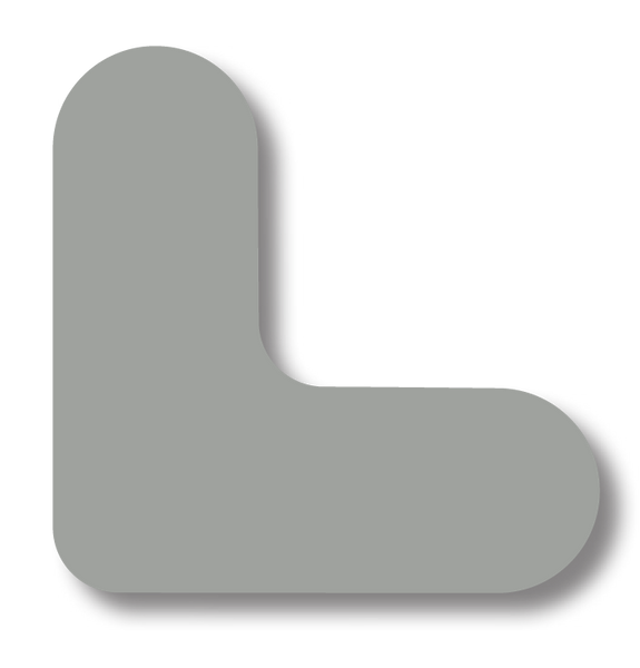 3/4" Wide Solid Gray Mini Corner – Pack of 108 | Shop Mighty Line ...